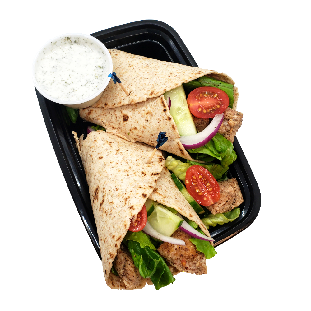 Shawarma Chicken/Steak Wrap - HM Meal Prep